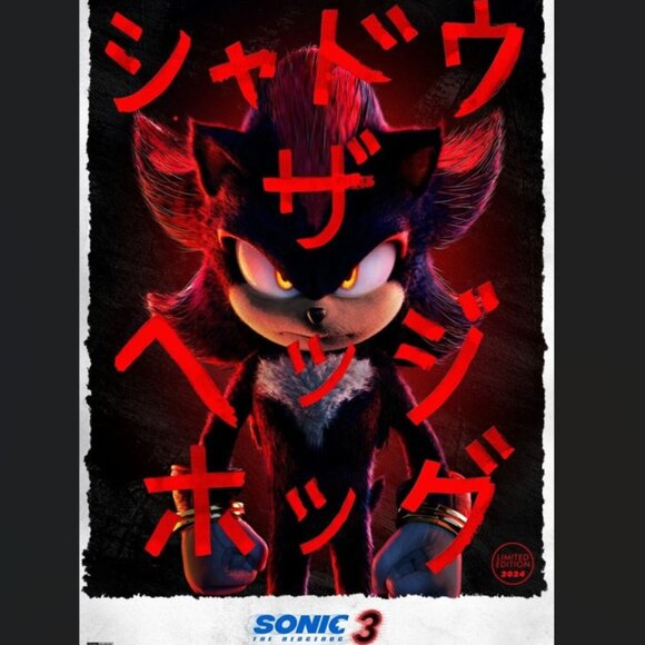 Art | Sonic The Hedgehog 3 224 Movie Poster Full | Poshmark